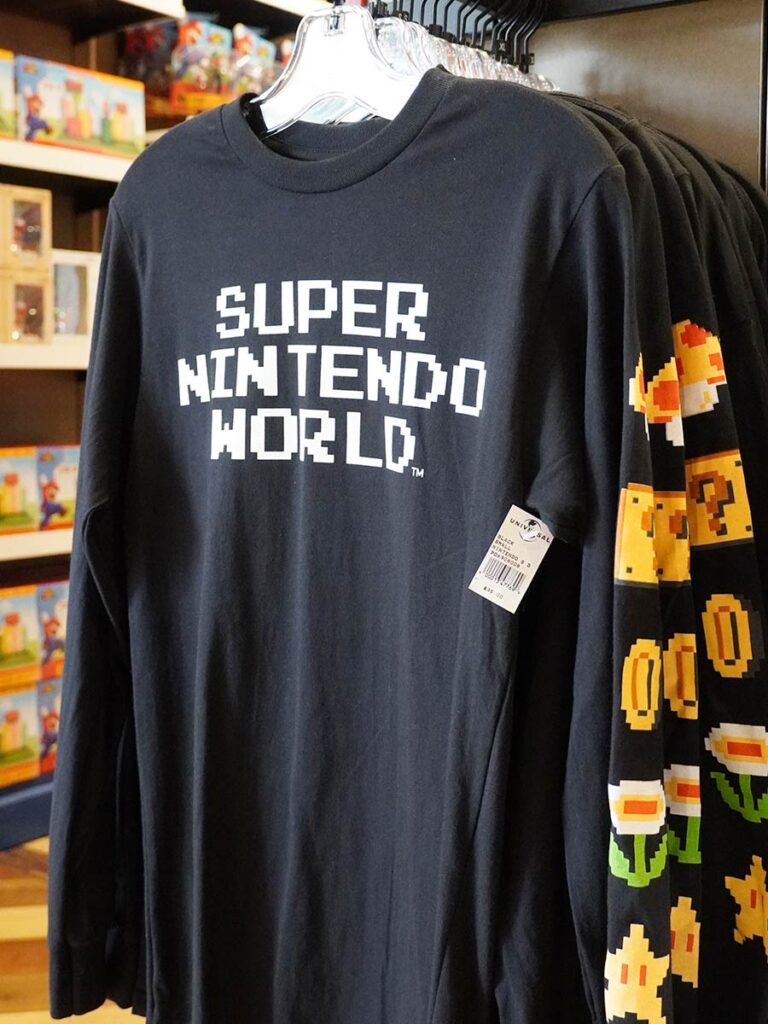 Super Nintendo World Merch at Universal Studios Guide